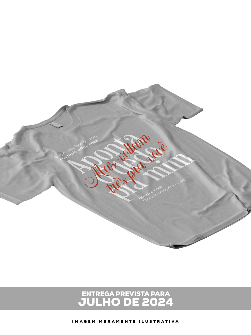 Camiseta Frase Caça Like – Pré-Venda – Wanessa Camargo